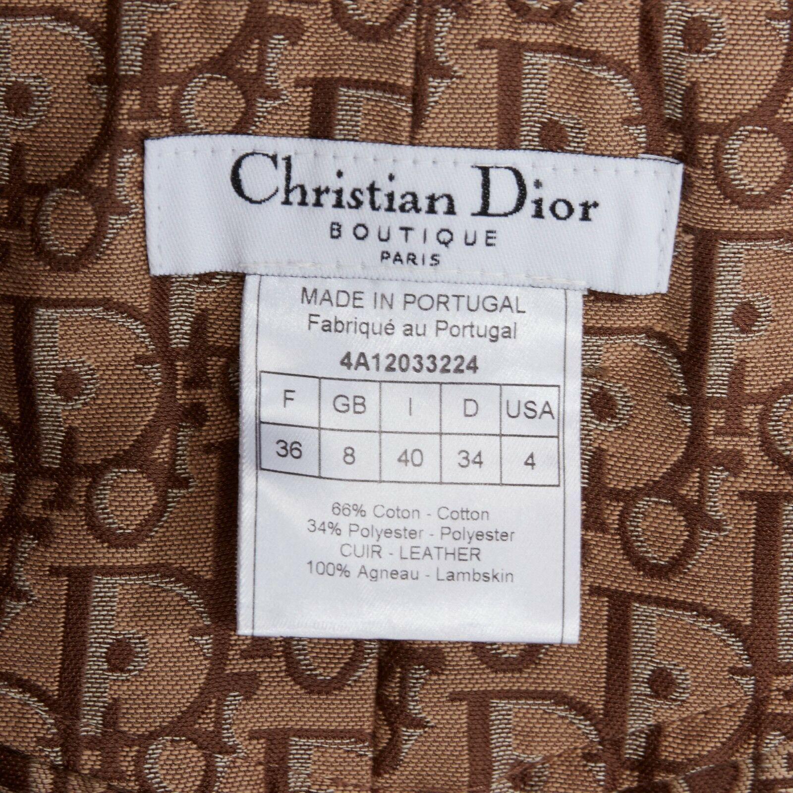 runway CHRISTIAN DIOR GALLIANO Vintage Rasta monogram belted trim skirt ...