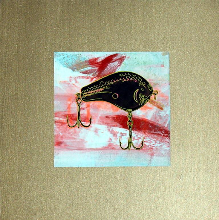 Rupert Jasen Smith - Fishing Lure, Pop Art Painting by Rupert Jasen ...