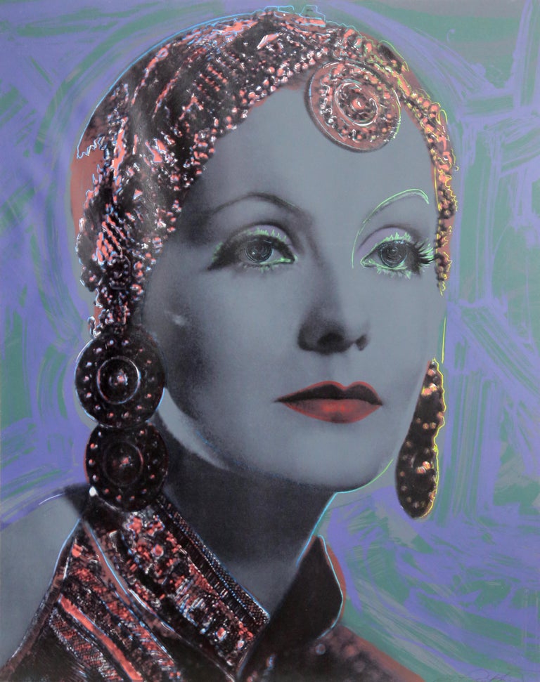Rupert Jasen Smith - Greta Garbo, Pop Art Portrait by Rupert Jasen ...