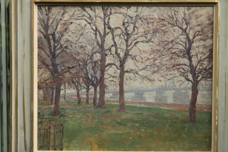 Rupert Shephard - Battersea Park London - British 40's Impressionist ...