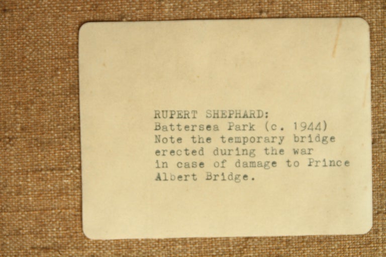 Rupert Shephard - Battersea Park London - British 40's Impressionist ...