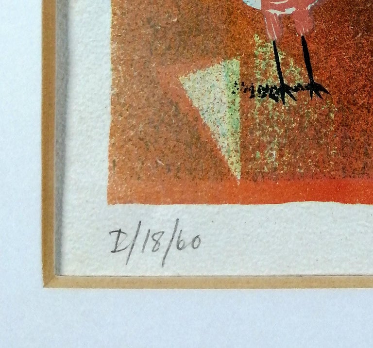 Rupert Shephard - African Interior - Mid Century Modern Cubist Colour ...