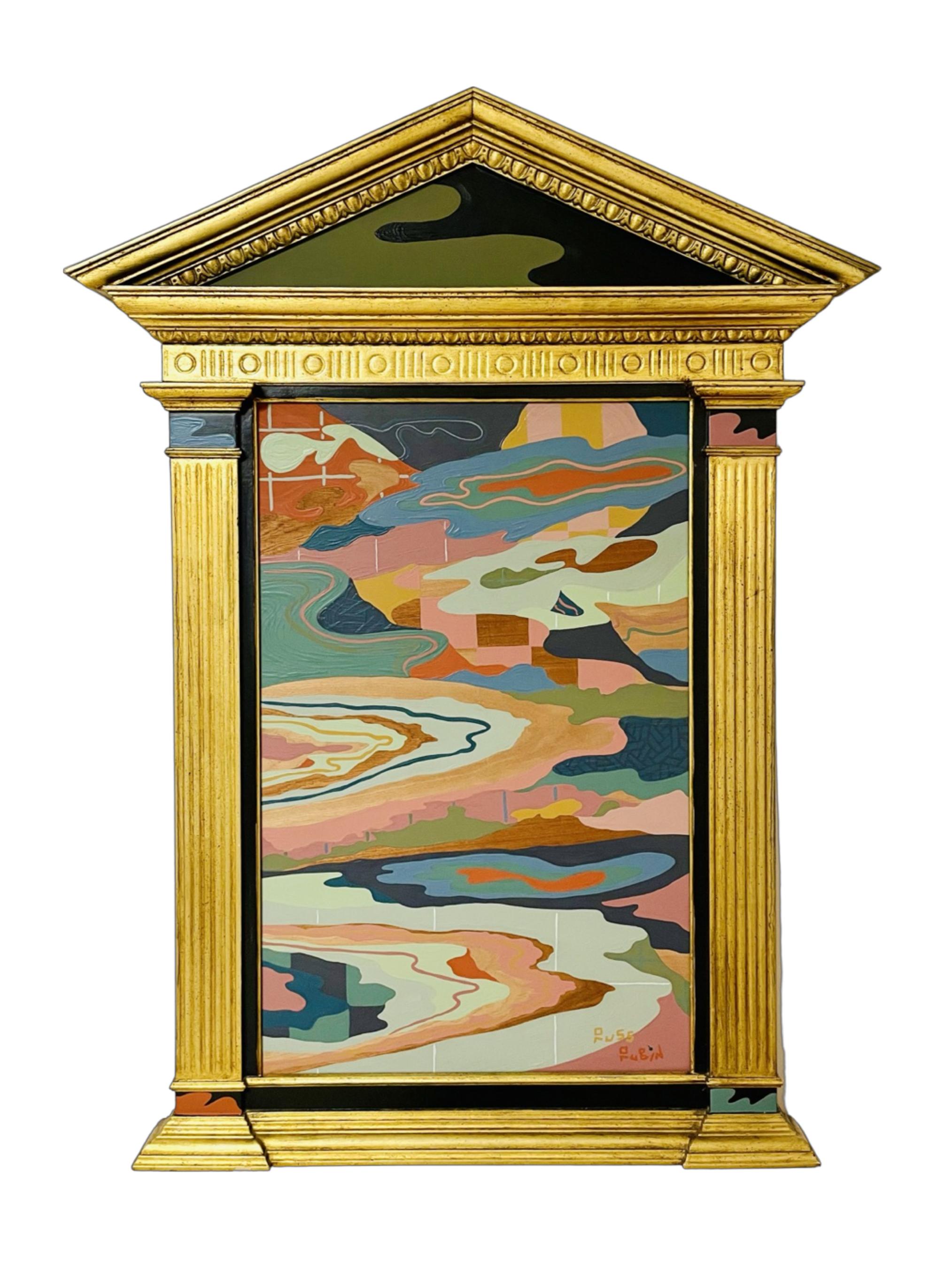 Michael Abramowitz - Large Contemporary Neon Street Art Painting at ...