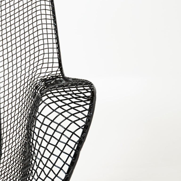 Russel Woodard Sculptura Bounce Arm Chairs, Set of Four For Sale at 1stDibs