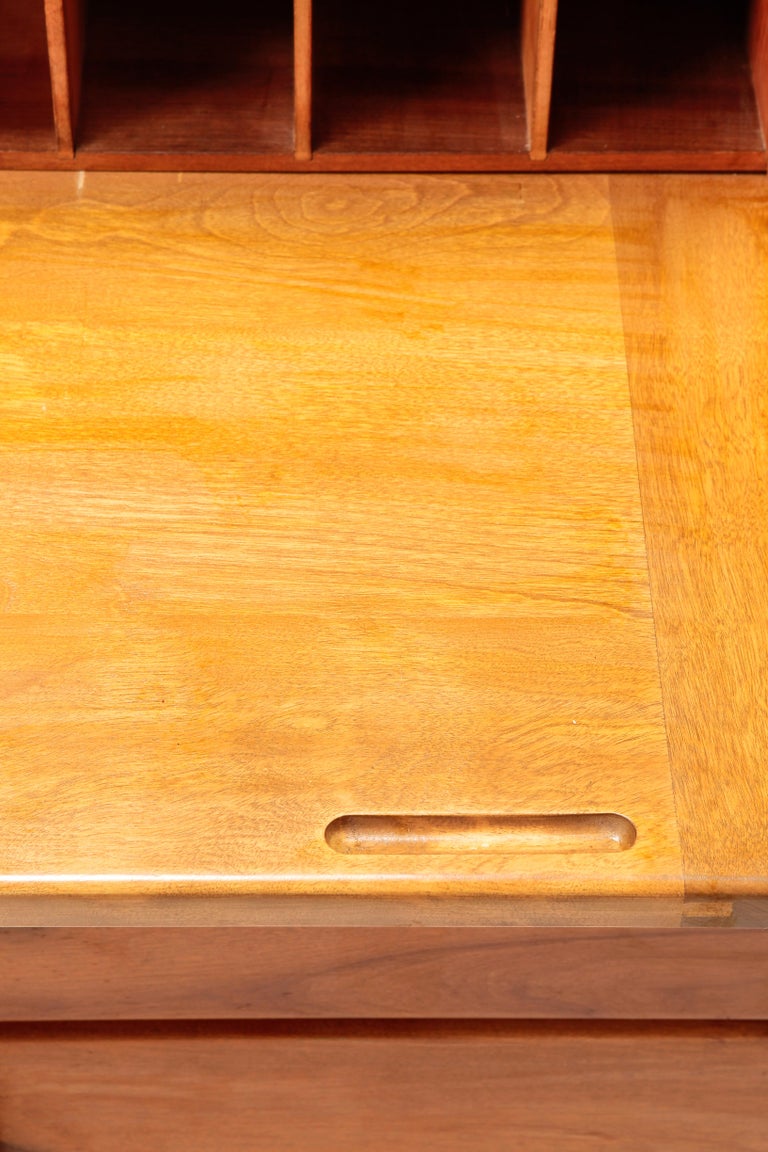 Attributed to Russel Wright American Modern Maple Secretaire Snyders ...