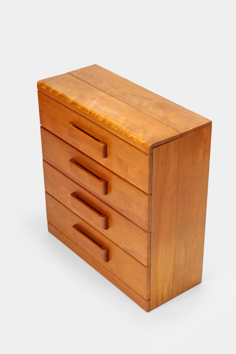 Attributed to Russel Wright American Modern Maple Secretaire Snyders ...