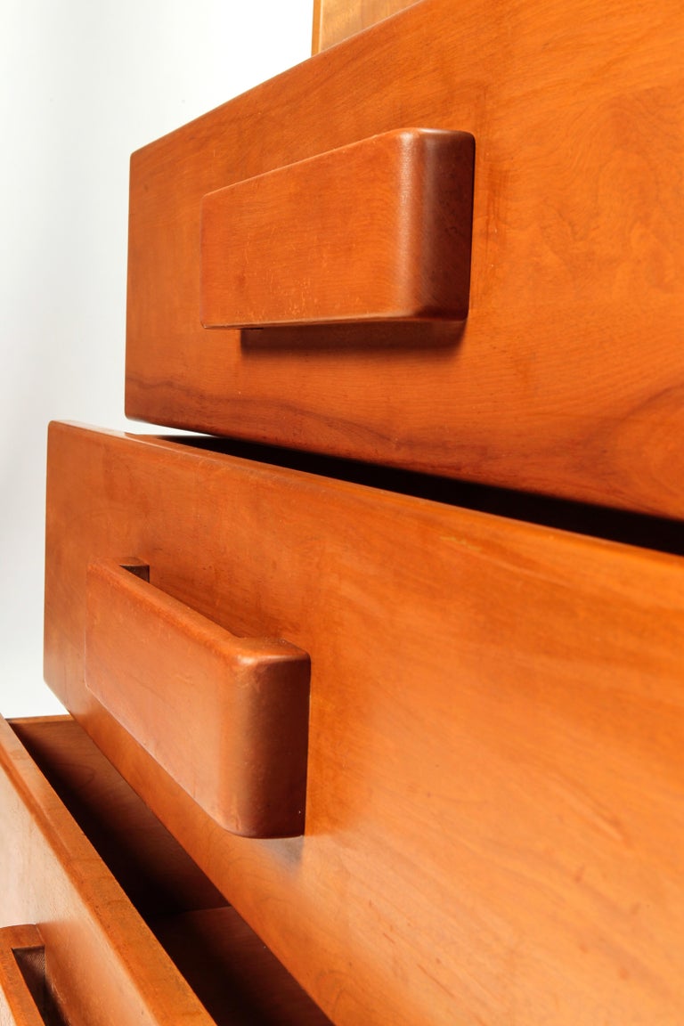 Attributed to Russel Wright American Modern Maple Secretaire Snyders ...