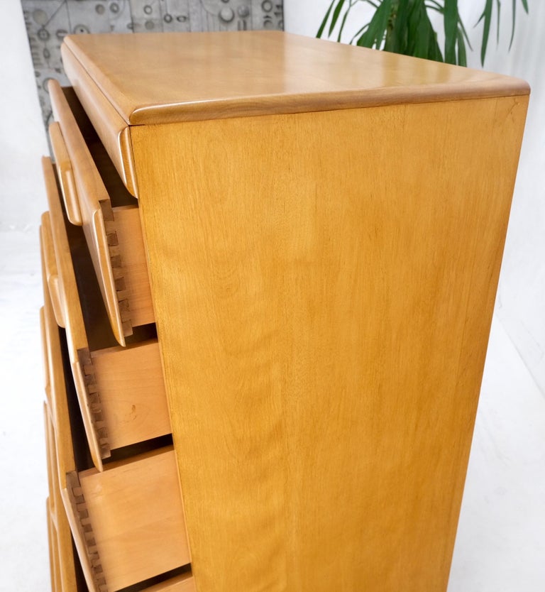 Russel Wright Conant Ball Mid-Century Modern Solid Birch High Chest ...
