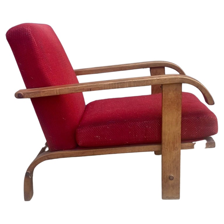 Russel Wright Easy Chair for Conant Ball's, American Modern, 1935 For ...