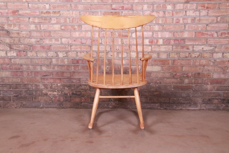 Russel Wright for Conant Ball Solid Birch Rocking Chair, 1950s For Sale ...