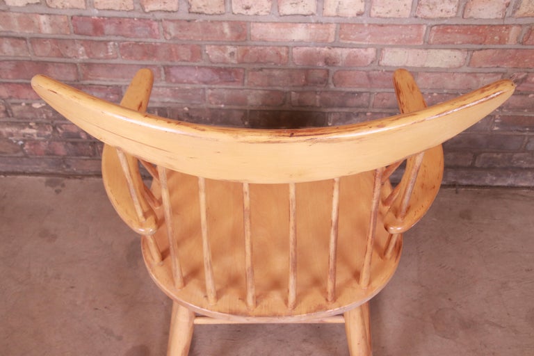 Russel Wright for Conant Ball Solid Birch Rocking Chair, 1950s For Sale ...