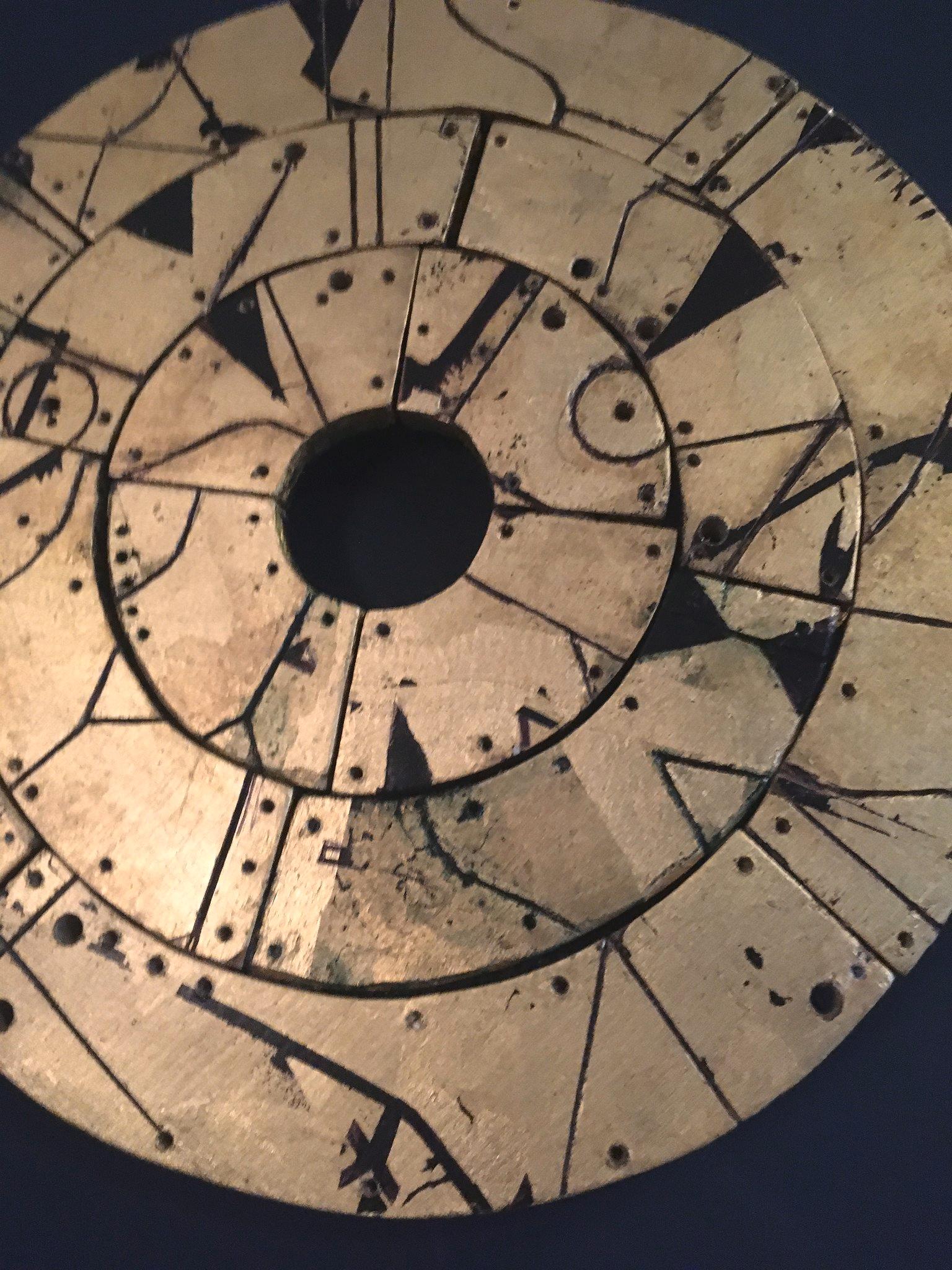 Russell Frampton - Arcturus Disc - contemporary solar disc gold mixed ...