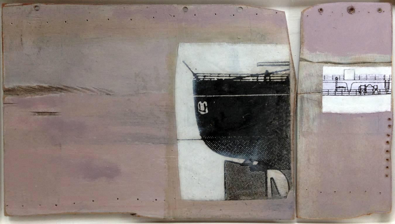 Russell Frampton - Rudder Stern Section and Quarterdeck diptych ...