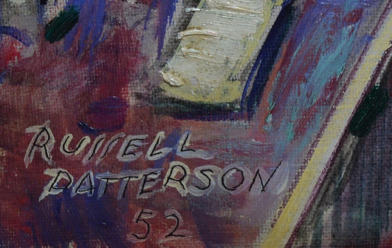 Russell Patterson - American Impressionist Oil Painting Of New York ...