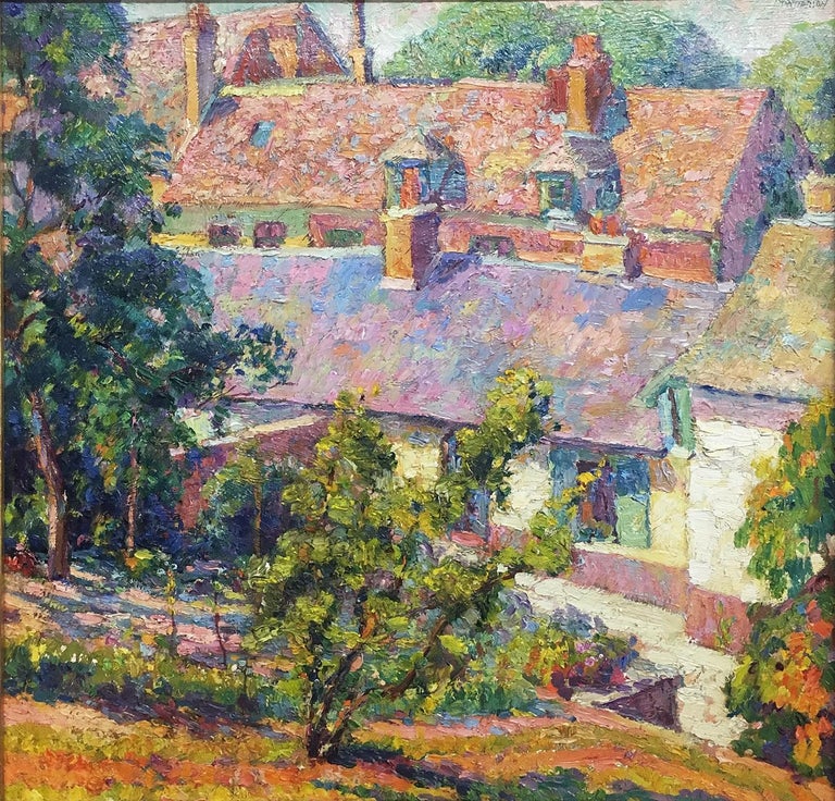 Russell Patterson - Russell Patterson, "My Villa in Normandy", Oil on ...