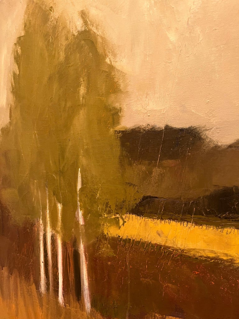 Russell Sharon - Untitled (Trees), landscape, serene For Sale at 1stDibs