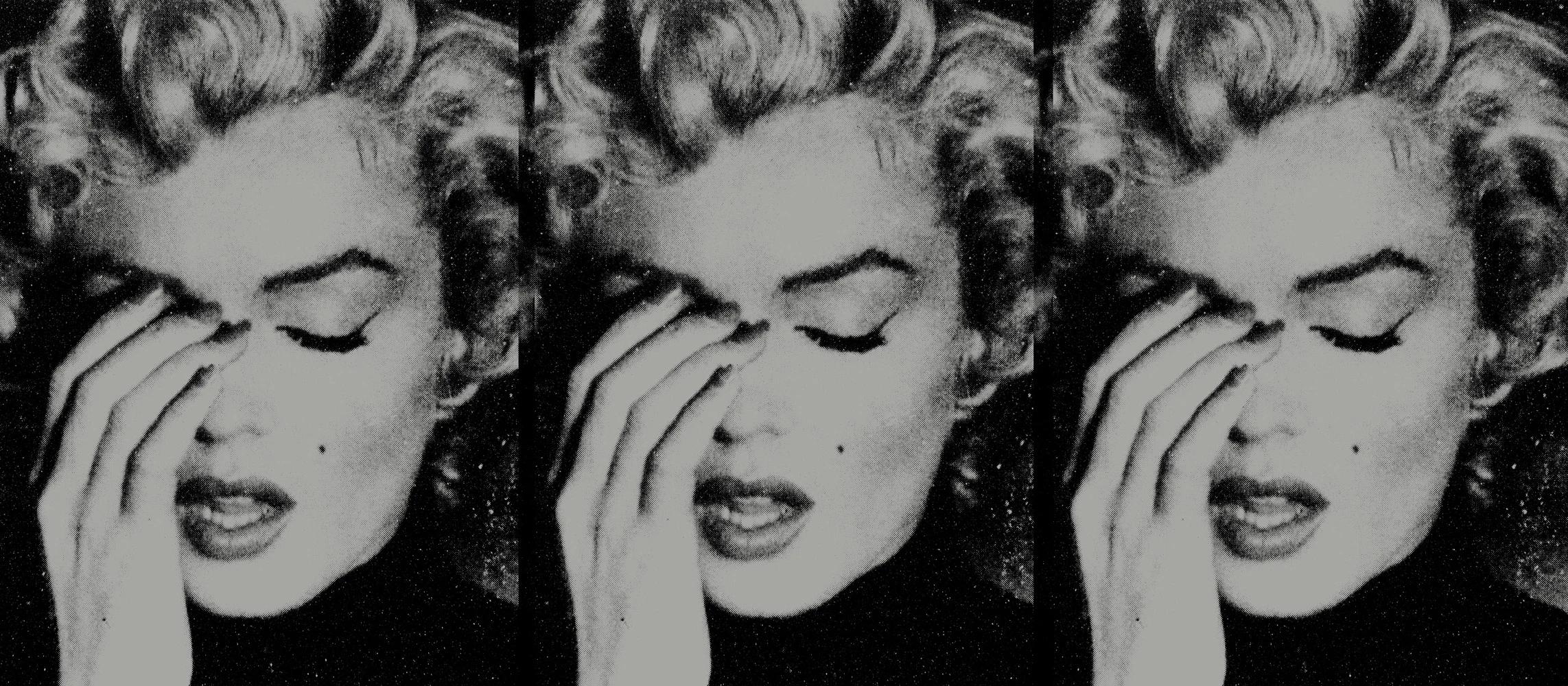 Russell Young - Marilyn Crying For Sale at 1stDibs
