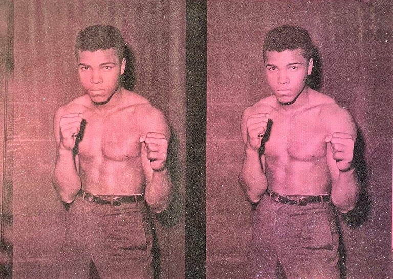 Russell Young - Ali Diptych, Persian Rose For Sale at 1stDibs