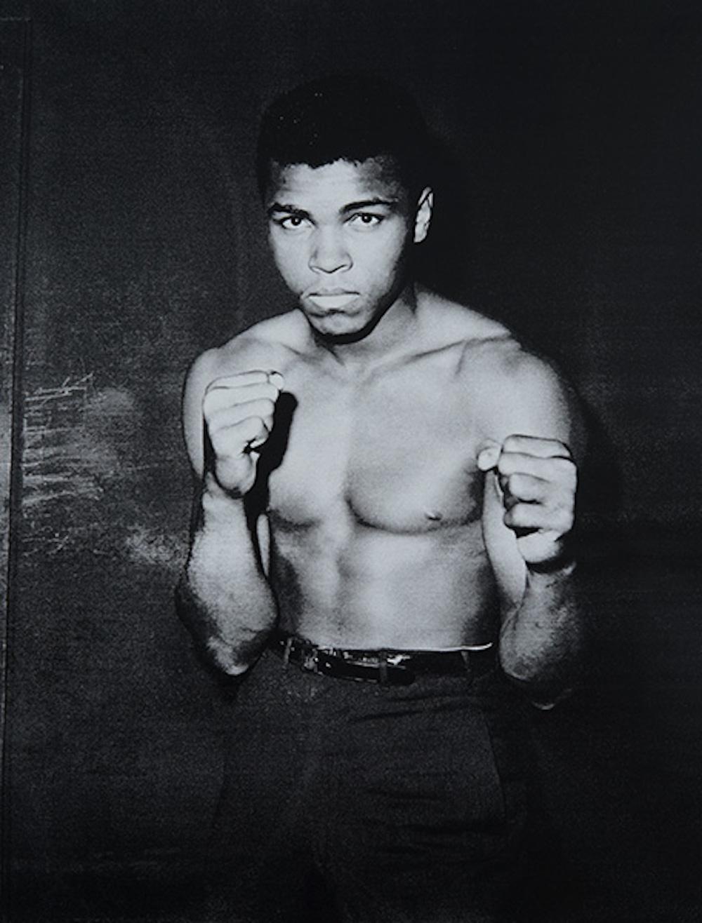 Russell Young - Ali Diptych, Thunder White For Sale at 1stDibs
