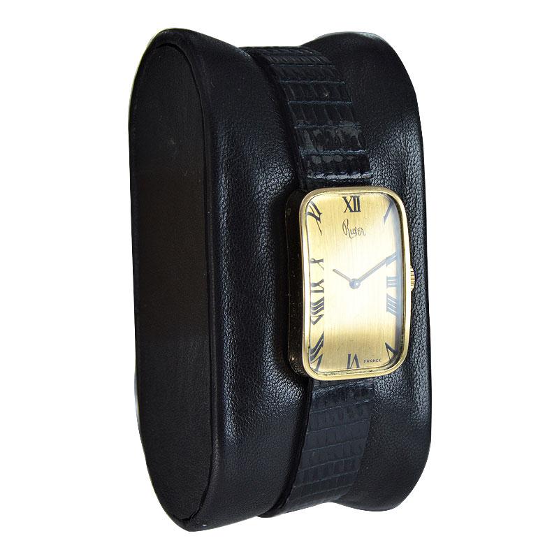 Russer 18 Karat Yellow Gold Midcentury Design Owned by Jerry Lewis ...