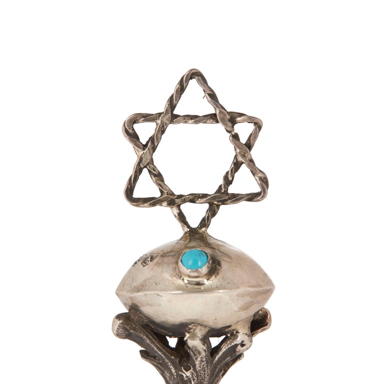 Russian Antique Silver Jewish Torah Pointer, Late 19th Century at 1stDibs
