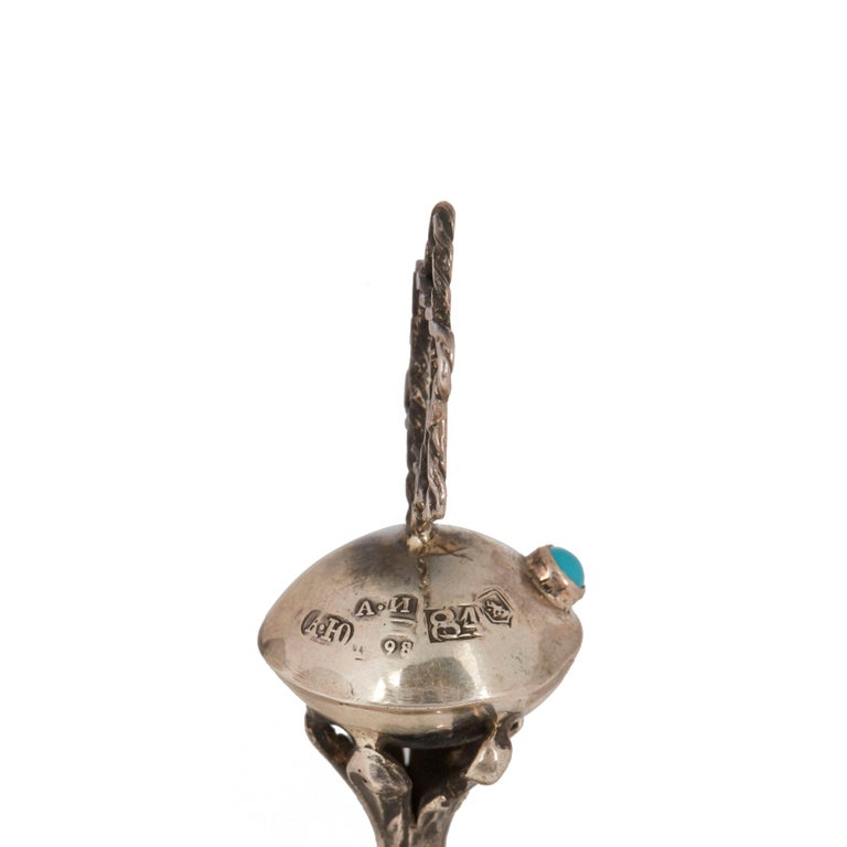 Russian Antique Silver Jewish Torah Pointer, Late 19th Century at 1stDibs