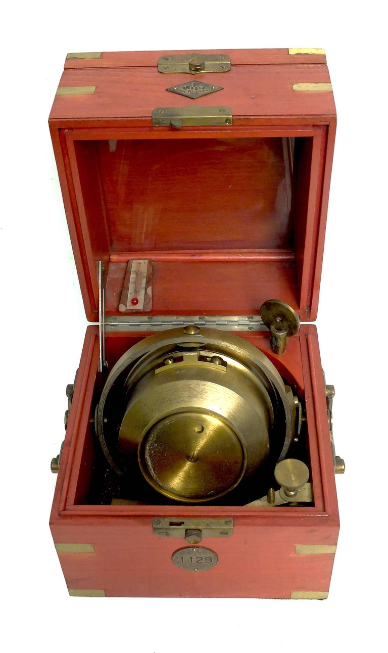 Russian boat clock, Two Days Marine Tilting Chronometer, circa 1930 For ...