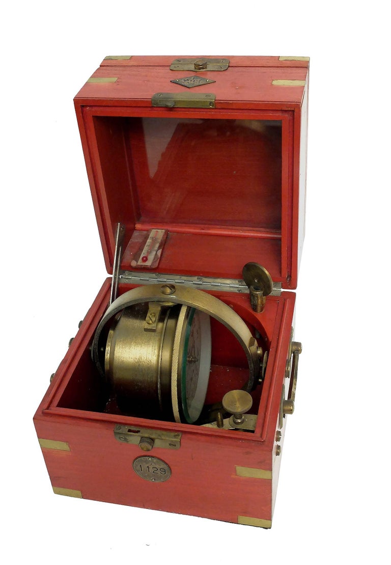 Russian boat clock, Two Days Marine Tilting Chronometer, circa 1930 For ...