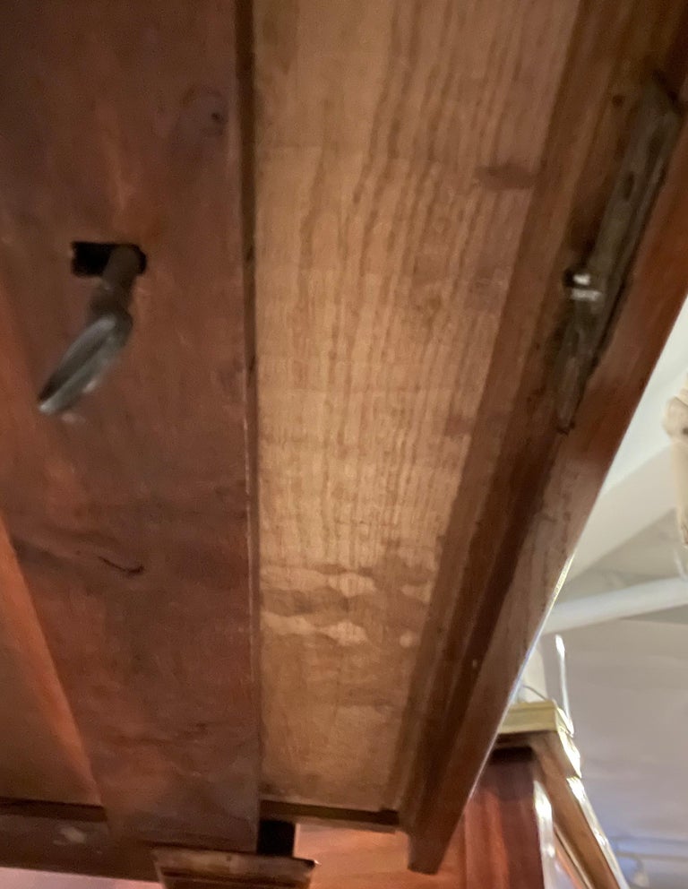 Russian Centre Table in Elm Root Topped with Porphyry and Bronze, circa ...