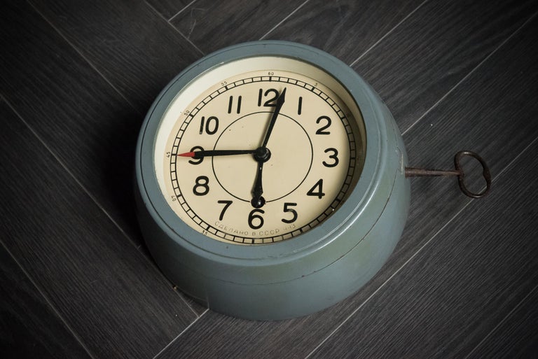 Russian Cold War Submarine Clock For Sale at 1stDibs