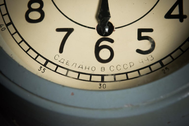Russian Cold War Submarine Clock For Sale at 1stDibs