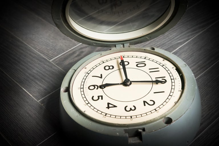 Russian Cold War Submarine Clock For Sale at 1stDibs