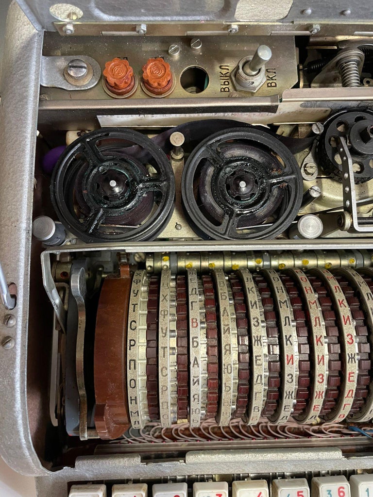 Russian Electromechanical Wheel-Based Cipher Machine Fialka M 125 For ...