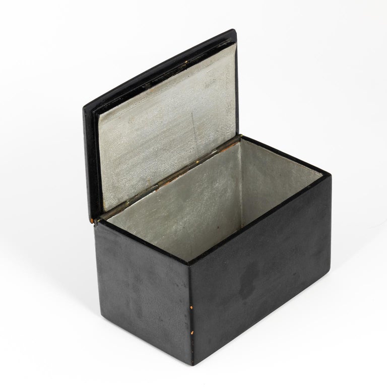 Russian Hand-Painted Lacquered Tea Box For Sale at 1stDibs | russian ...