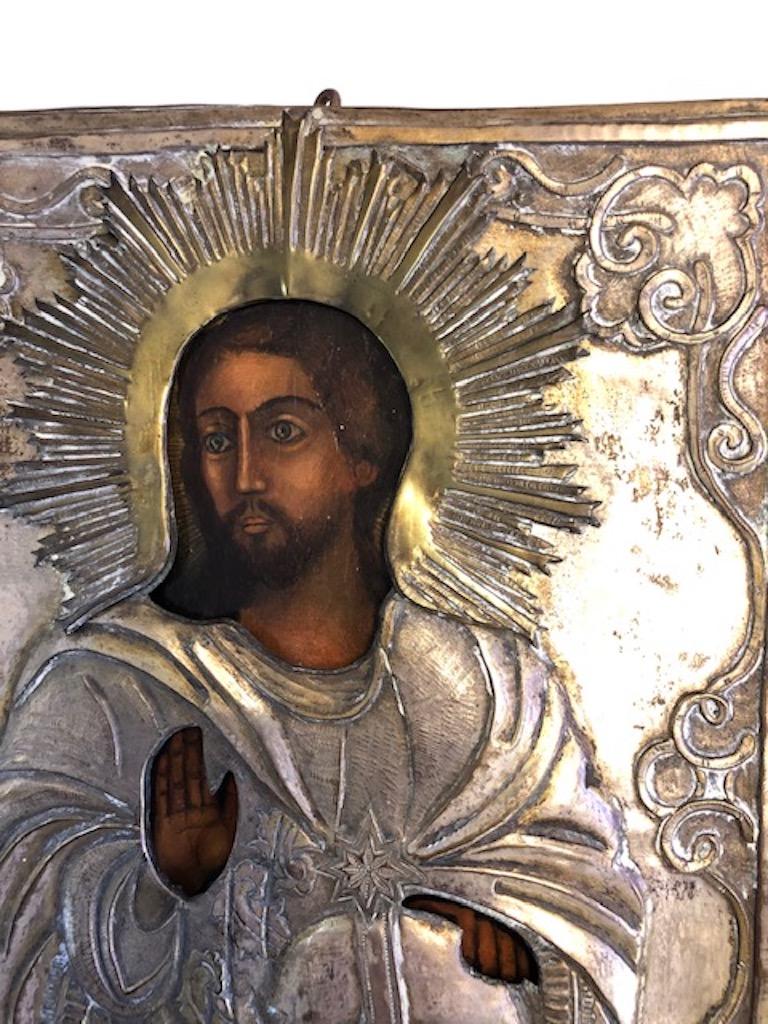 Russian Icon of Christ Pantocrator at 1stDibs | élisée maclet, russian ...