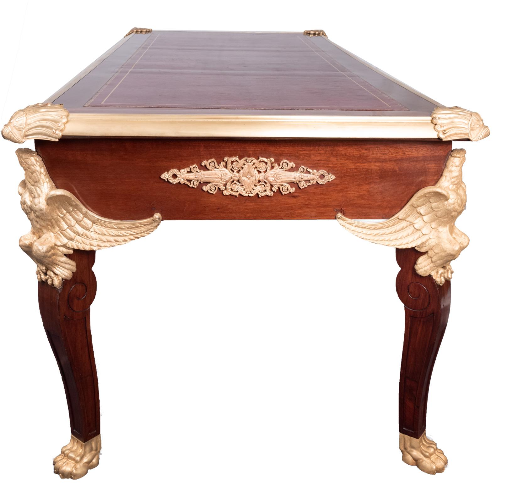 Russian Imperial Style Desk, Chair, and Mirror For Sale at 1stDibs ...