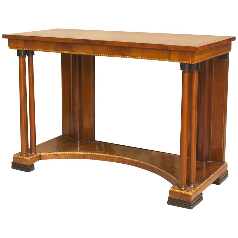 Russian Neoclassic Style Console Table For Sale at 1stDibs
