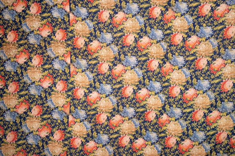 Russian Printed Cotton Fabric Panel, Mid-20th Century or Earlier For ...