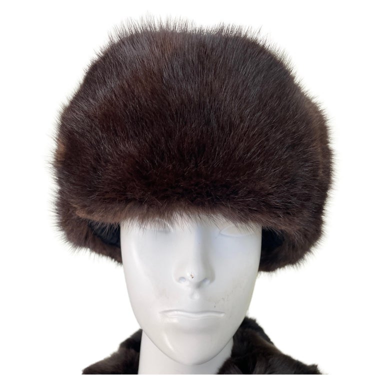 Russian Sable Trooper Hat Made in Russia For Sale at 1stDibs