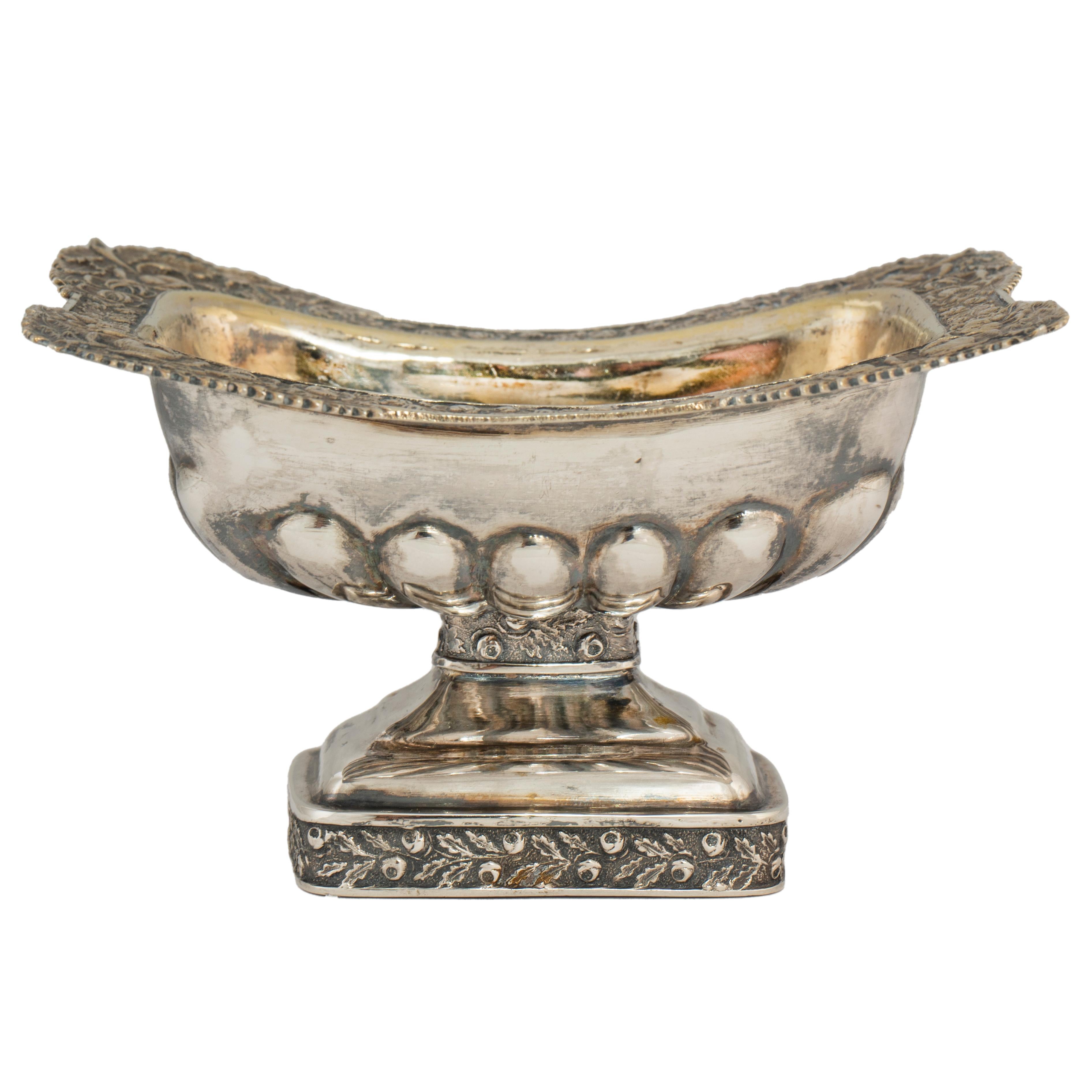 Russian Silver Nicholas I Salt Cellar, St. Petersburg, 1840s For Sale ...