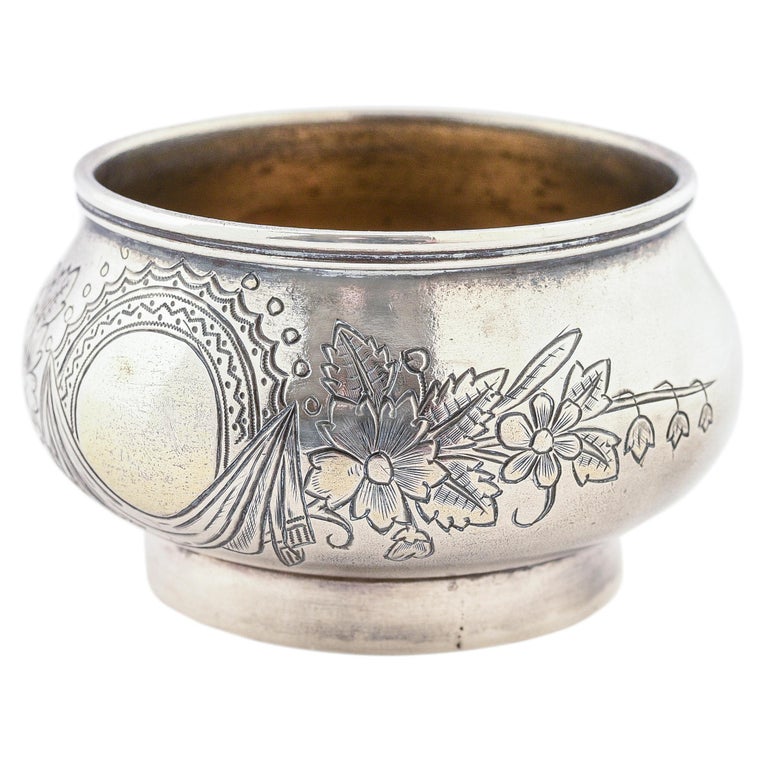 Russian Silver Alexander III Salt Cellar by Akimov, 1893 For Sale at ...
