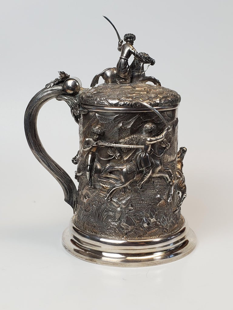 Russian Silver Tankard, 1854 For Sale at 1stDibs