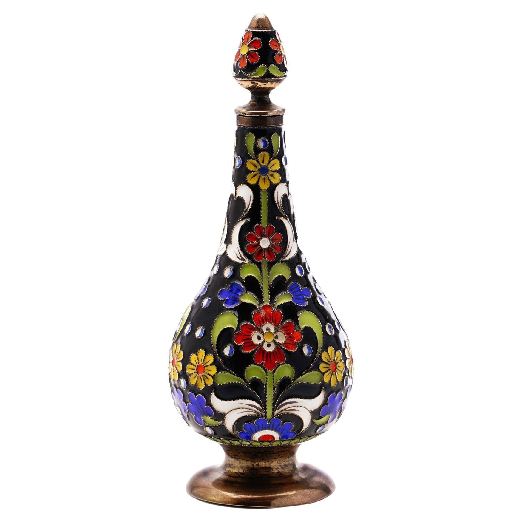 Edwardian Silver Perfume Bottle Scent Holder in a Shape of a Bird, 1905 ...