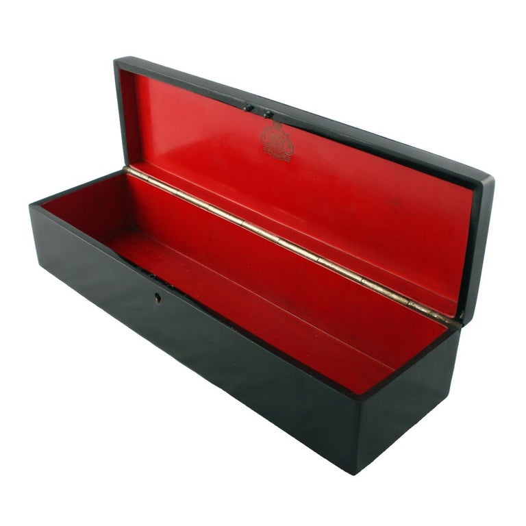 Russian Vishniakov Lacquered Box at 1stDibs