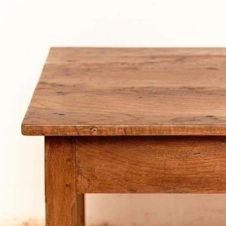 Rustic 19th Century French Oak Table For Sale at 1stDibs