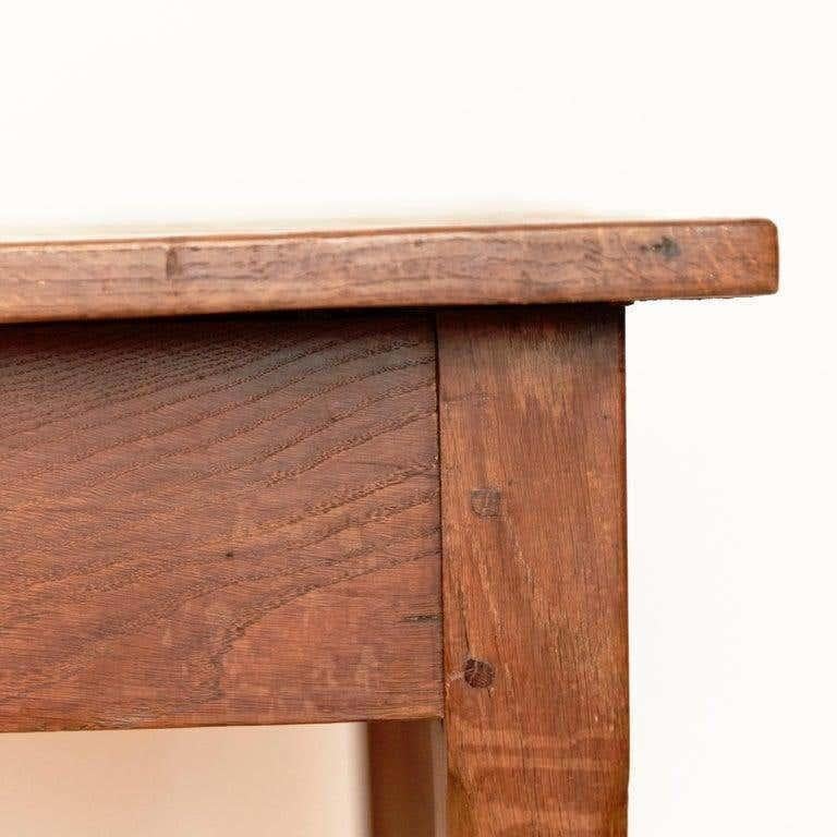 Rustic 19th Century French Oak Table For Sale at 1stDibs