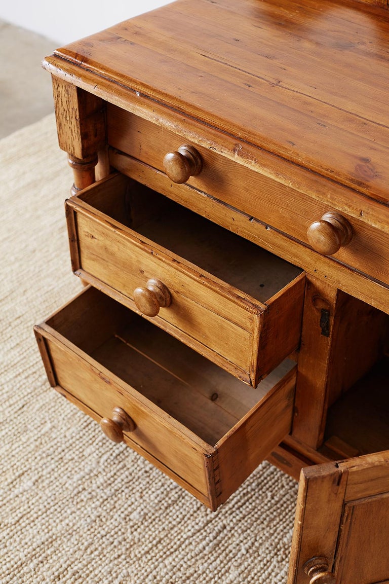 Rustic 19th Century French Provincial Pine Sideboard at 1stdibs