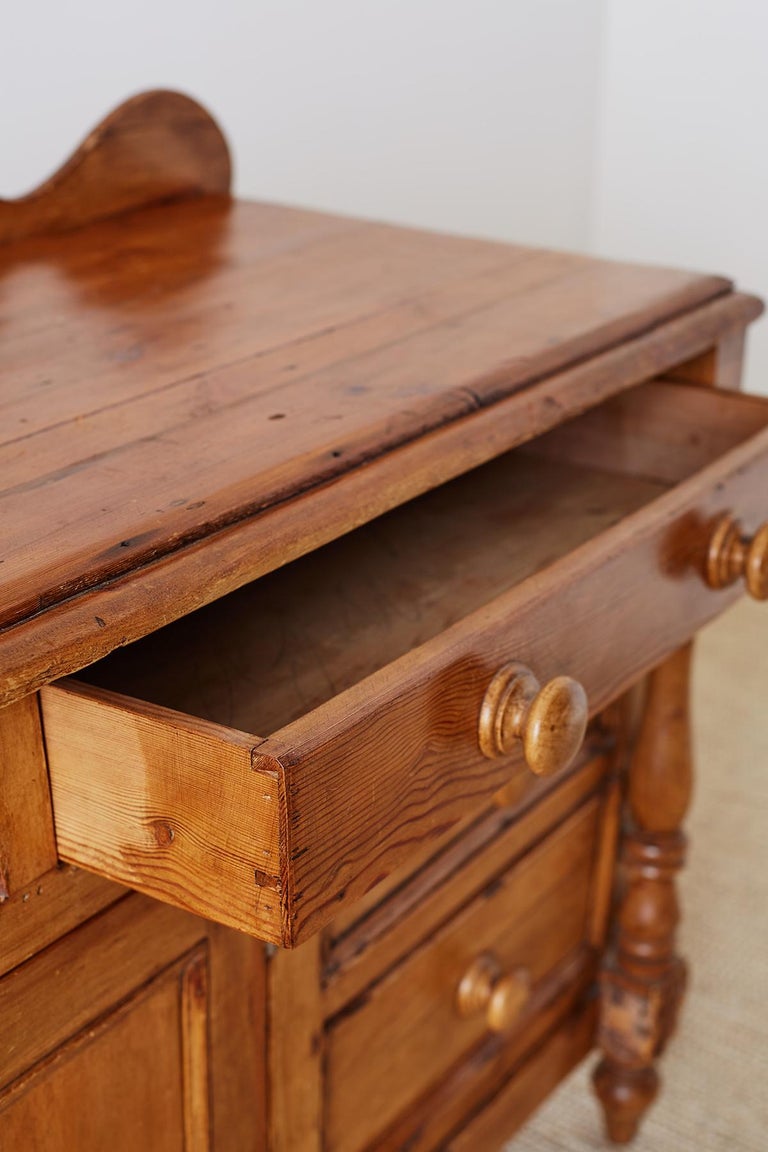 Rustic 19th Century French Provincial Pine Sideboard at 1stdibs