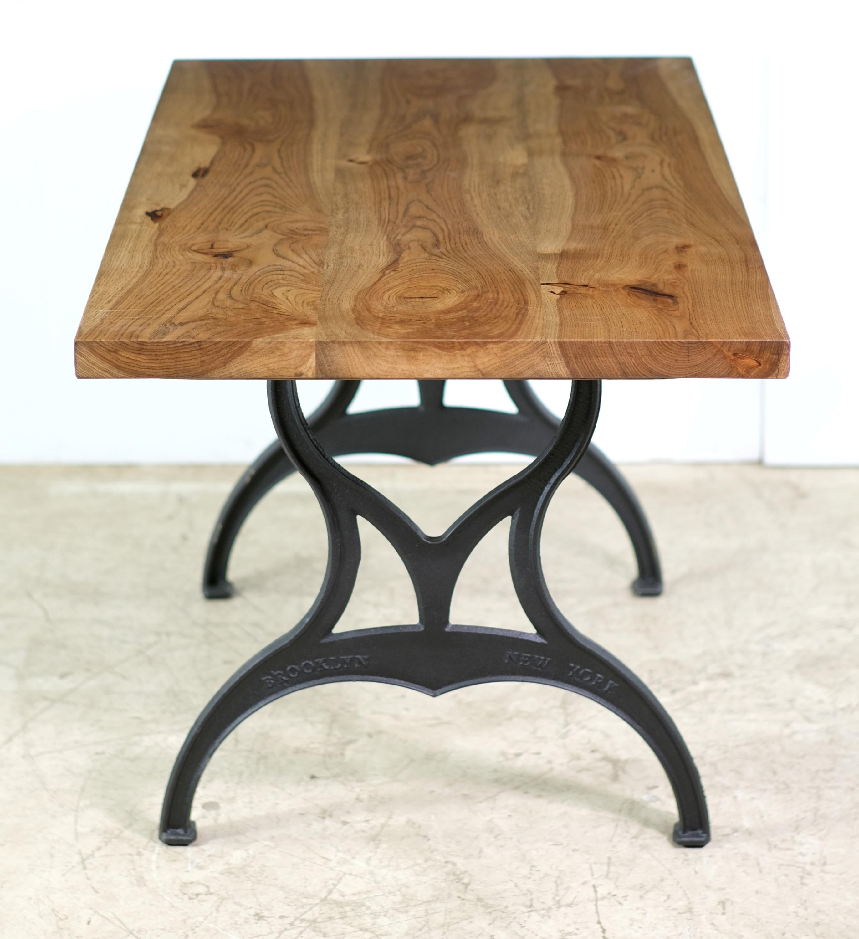 Rustic Hickory Harvest Dining Farm Table Brooklyn Legs For Sale at ...