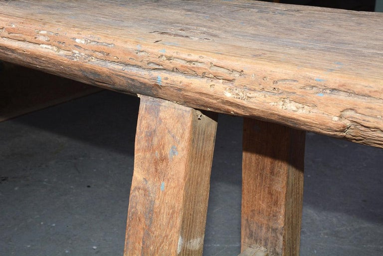 Rustic Antique Country Bench at 1stDibs